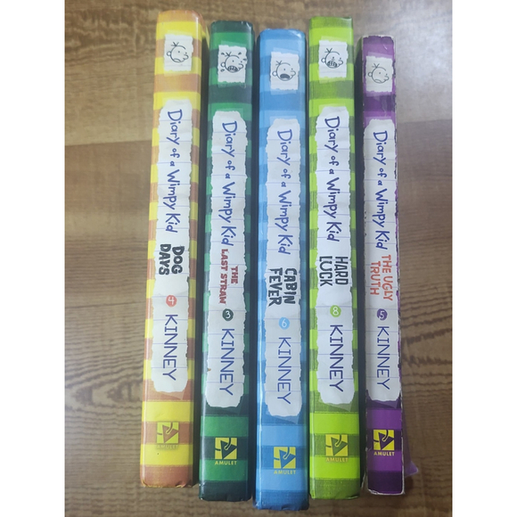 Unbranded | Office | Diary Of A Wimpy Kid Lot Of 5 Books Pb And 4 Hc ...